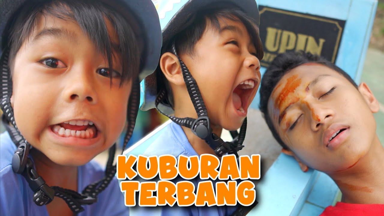 DRAMA | BOCIL MUNTAH DARAH KARENA DI KEJAR KUBURAN UPIN TERBANG | Princess Rara - YouTube