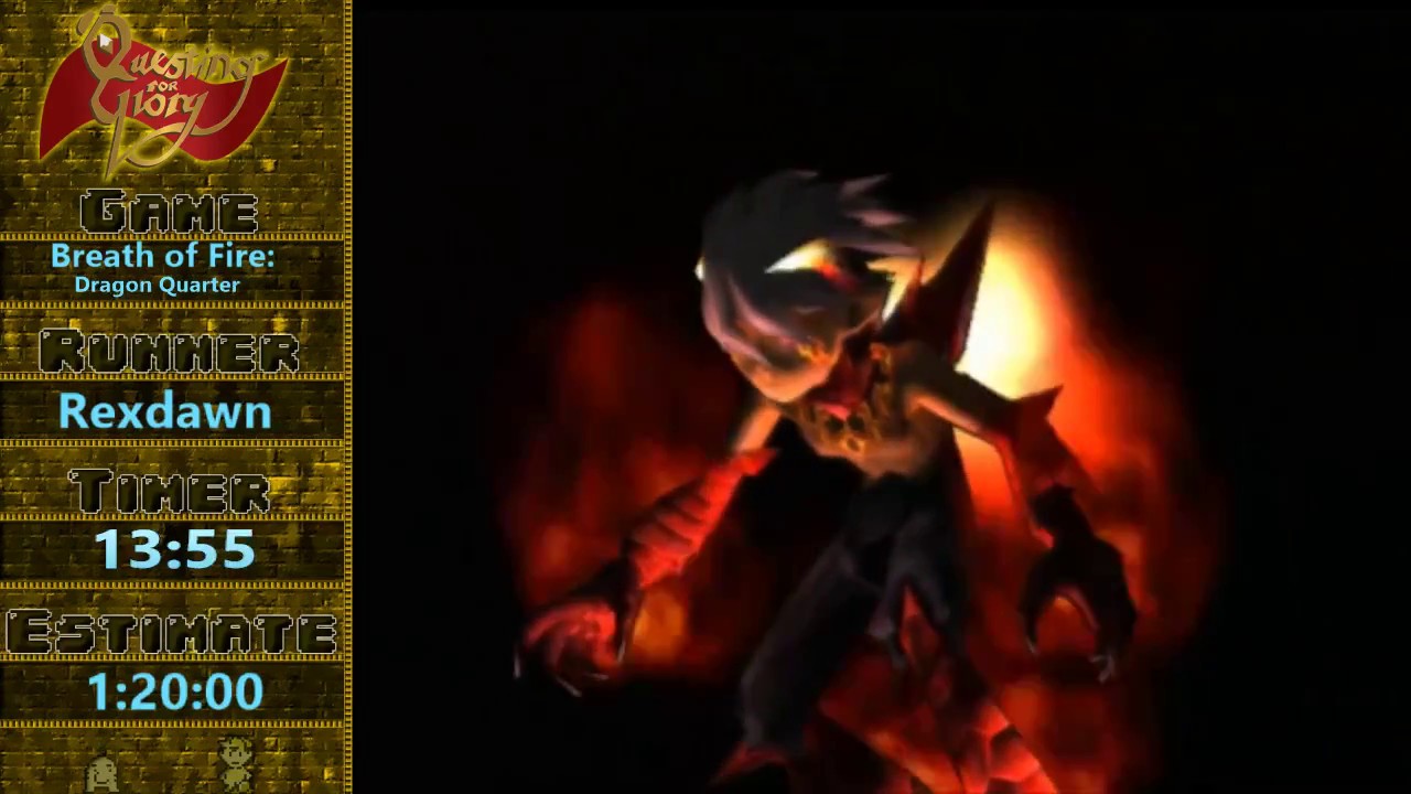 Questing for Glory - Breath of Fire: Dragon Quarter Any% by Rexdawn ...