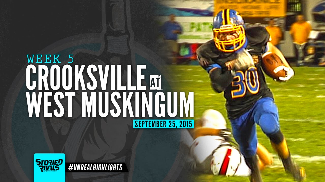 HS Football | Crooksville at West Muskingum [9/25/15] - YouTube