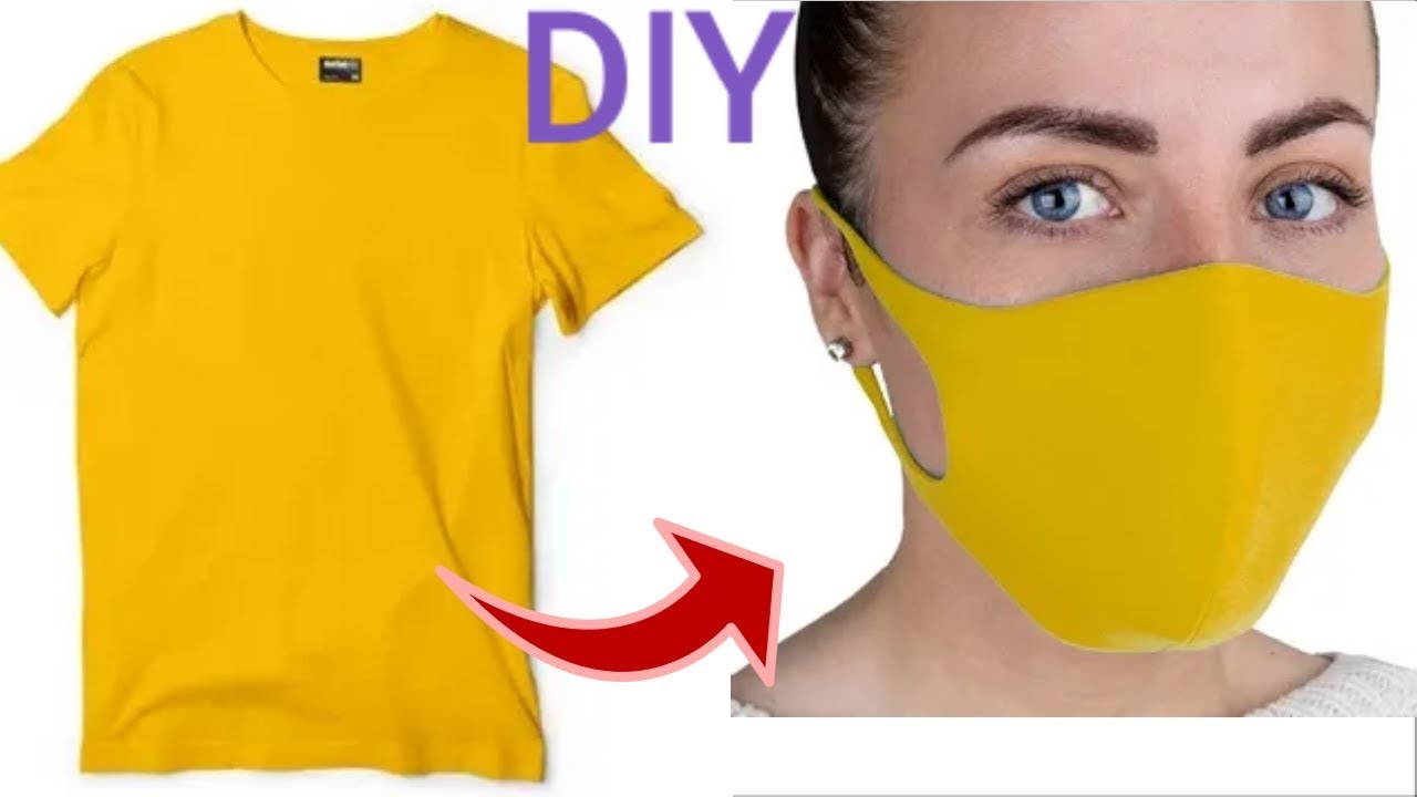 EASY FACE MASK TUTORIAL》HANDMADE FACE MASK IDEAS》 FACE MASK TUTORIALS - YouTube