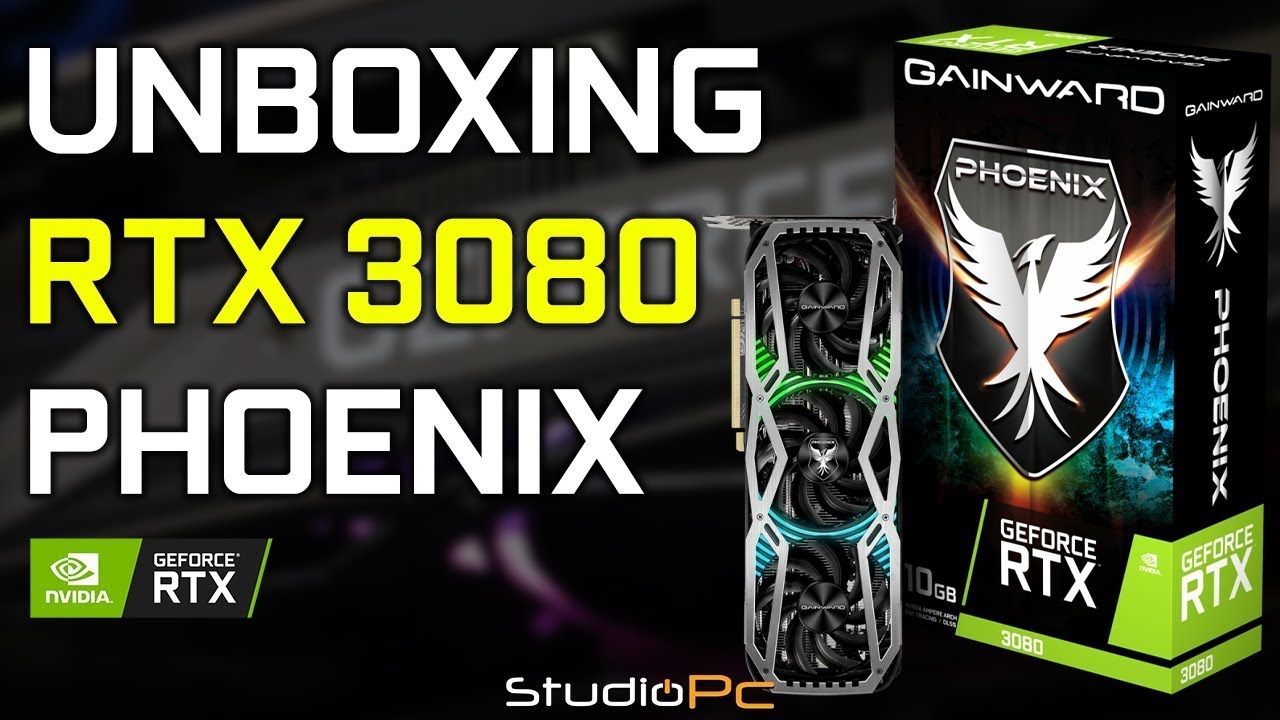 Unboxing RTX 3080 GAINWARD PHOENIX - YouTube