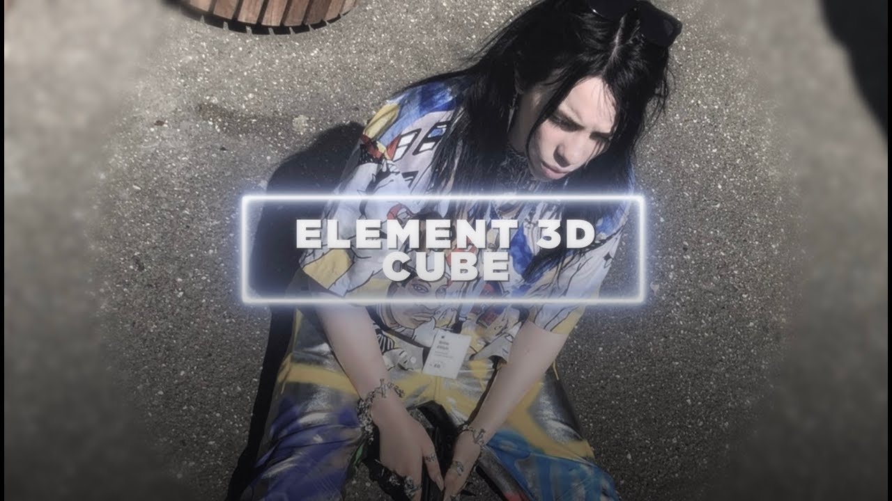 Element 3D cube + rocks - YouTube