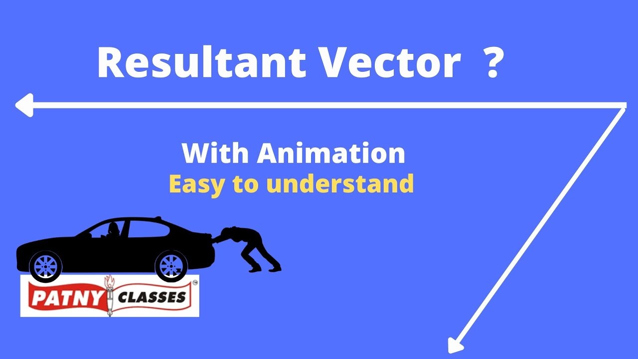 WHAT IS RESULTANT VECTOR | CONCEPT OF RESULTANT VECTOR WITH ANIMATION ...