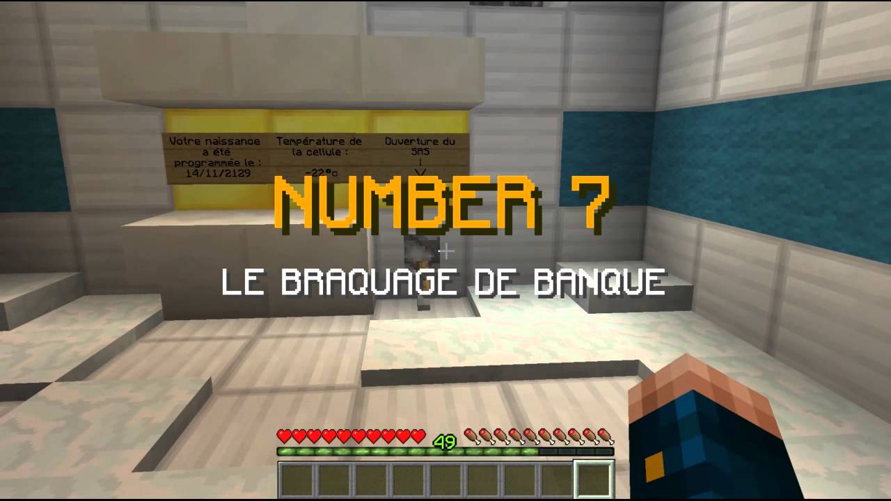 Minecraft | Number 7 #5 Le braquage - YouTube
