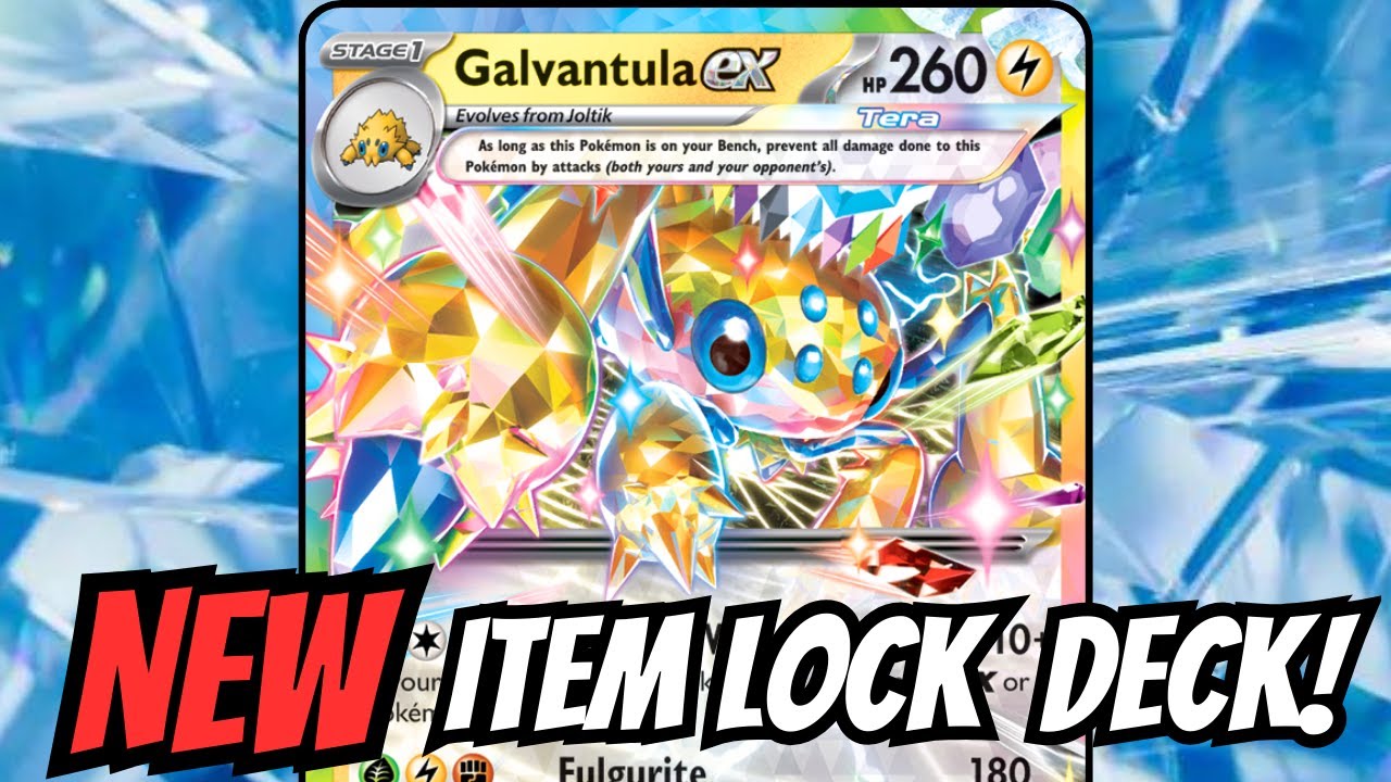 NEW Galvantula ex deck Item Lock is BROKEN! - YouTube