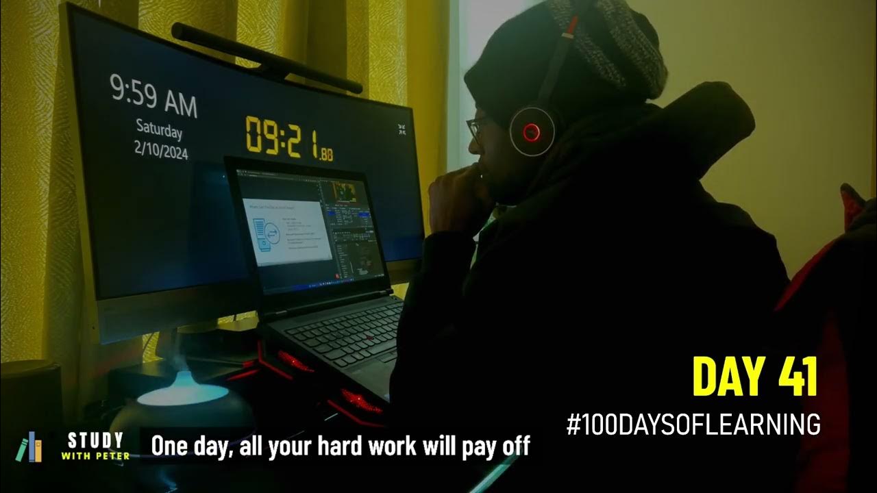 2HRS Study With Me - #100daysoflearning - DAY 41 #studywithpeter - YouTube