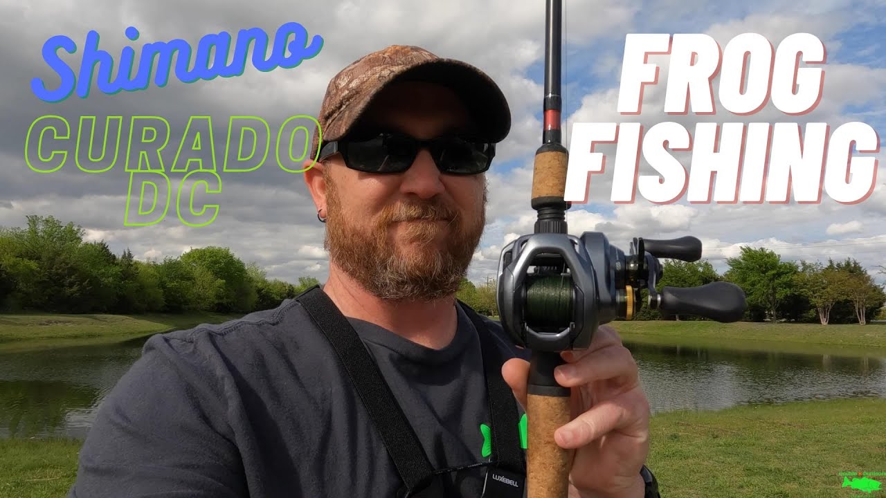 New Shimano Curado DC - Frog fishing (First use) - YouTube