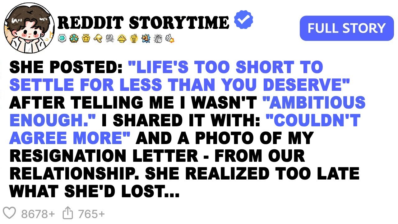 She Posted: "Life's Too Short To Settle For Less Than You Deserve ...
