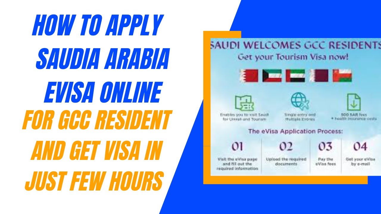 Saudi Arabia eVisa for GCC Residents || how to apply online and get ...