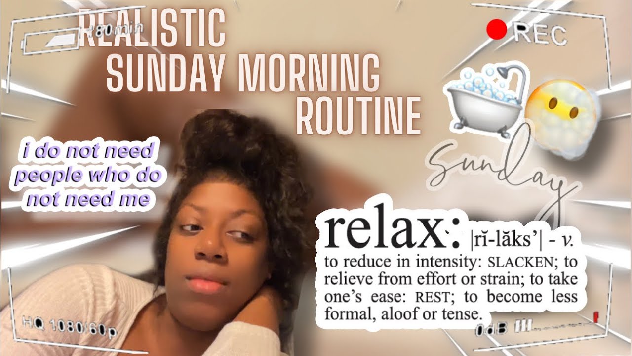 Realistic Sunday Morning Routine - Vlogtober Day 9 - YouTube