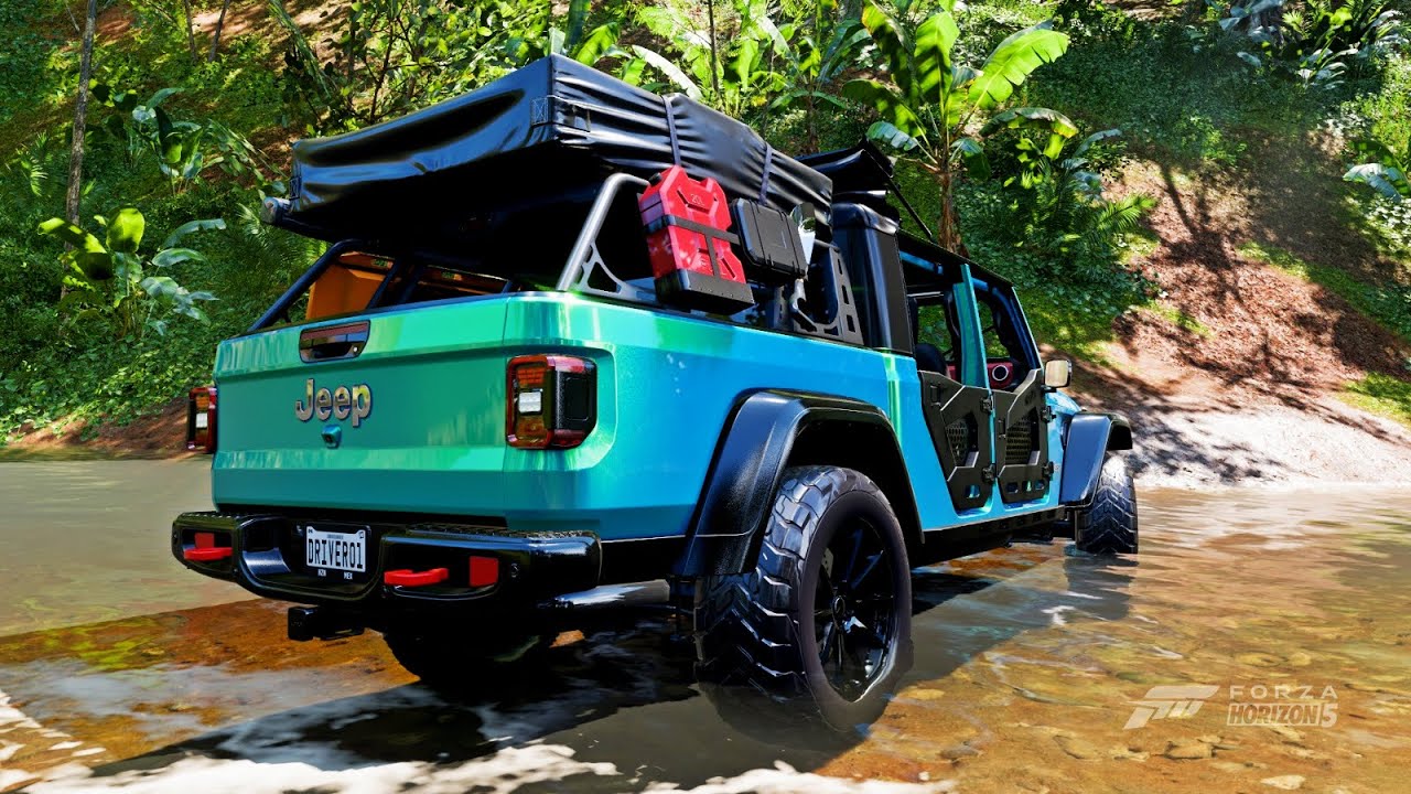 Jeep Gladiator | Forza Horizon 5 | Logitech G923 Gameplay - YouTube