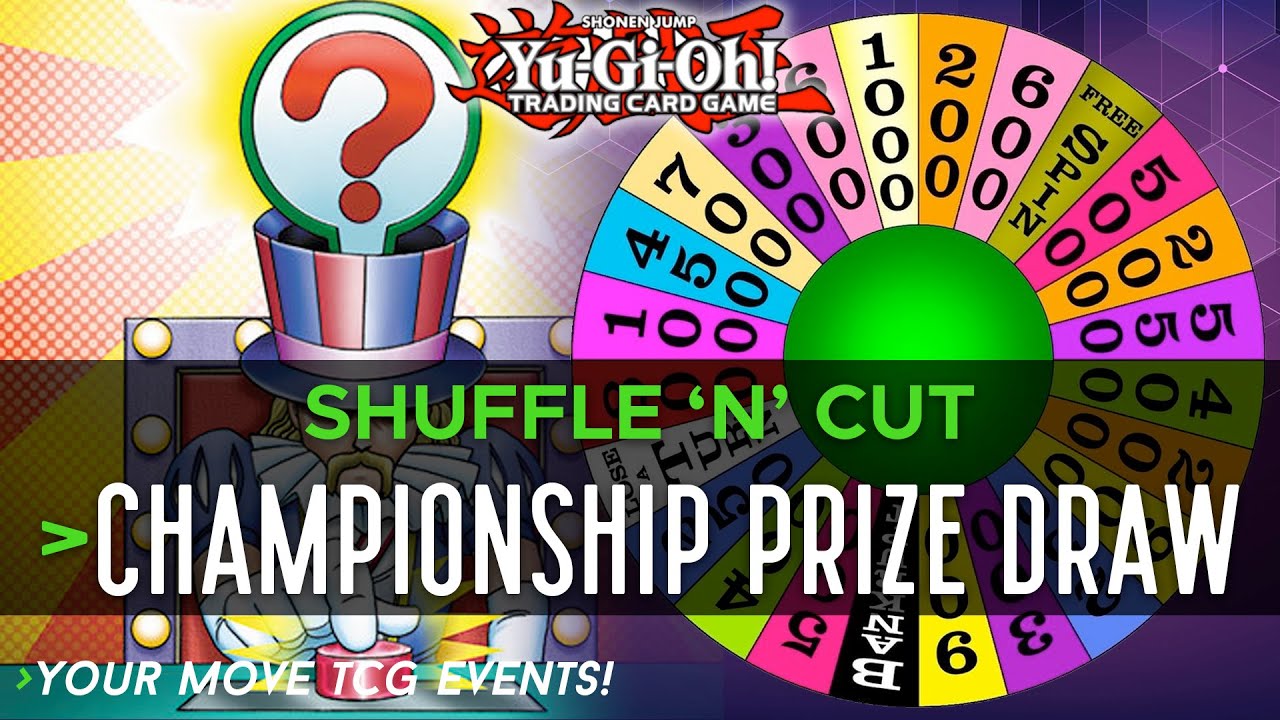 Shuffle 'n' Cut Prize Draw - We spin the wheel! - YouTube