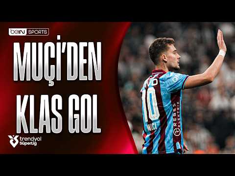Muçi'nin Trabzonspor'a Galibiyeti Getiren Golü | Beşiktaş - Trabzonspor | Trendyol Süper Lig