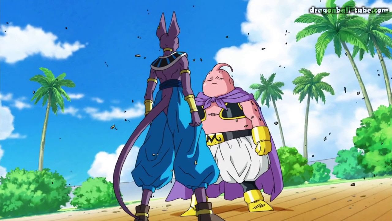 Beerus vs Majin DBS Buu HD - YouTube