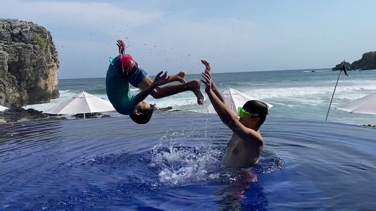 My best back flips and front flips - YouTube