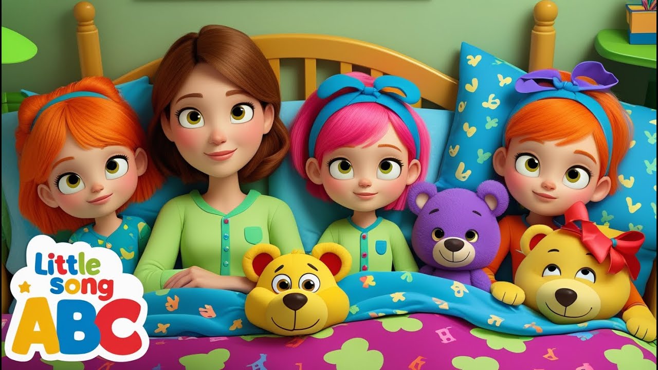 10 Roll Over in the Bed Song - Laugh & Play - Nursery Rhymes & Kids ...