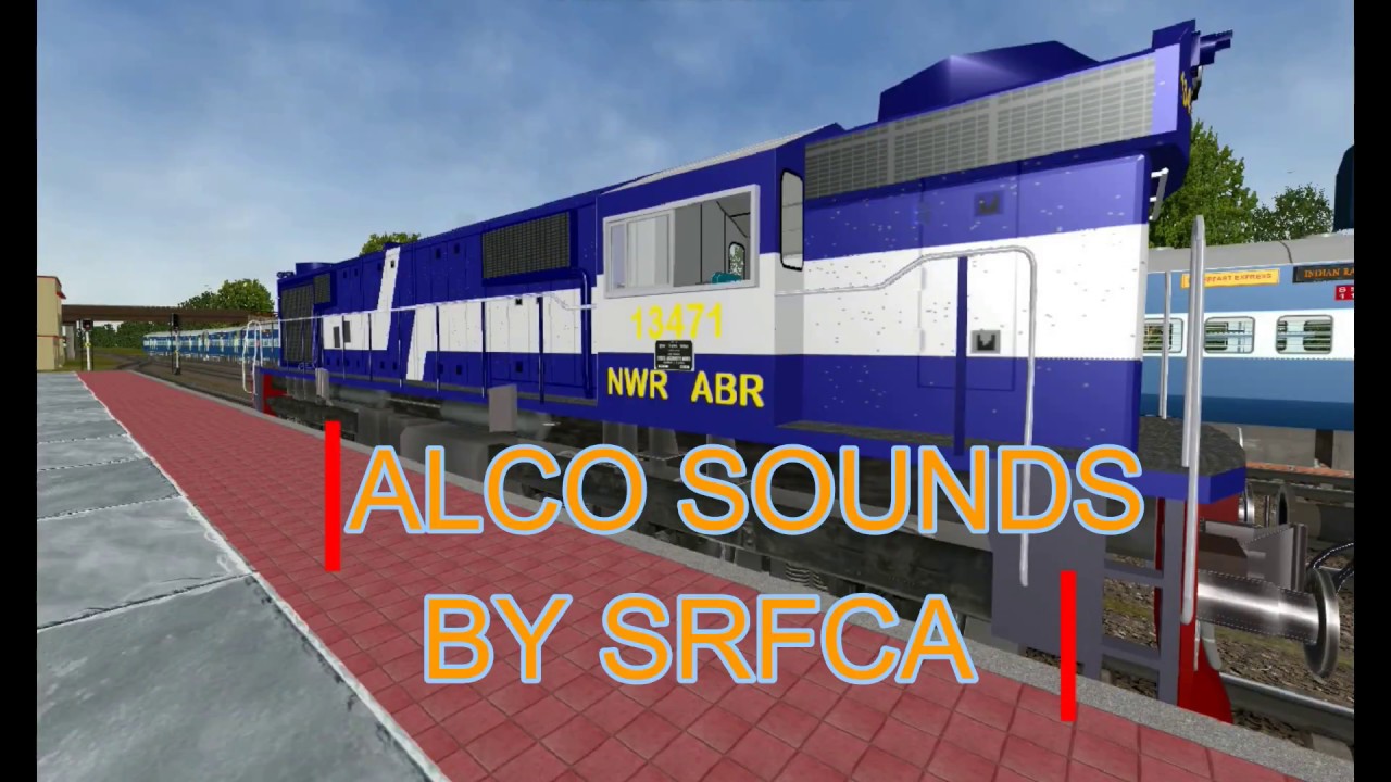 MICROSOFT TRAIN SIMULATOR [ INDIAN RAILWAY] ALCO SOUNDS | ALCO START-UP ...