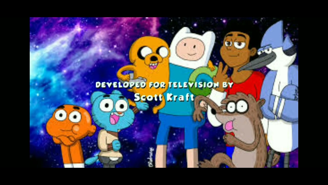 the amazing world of gumball theme song and end credits - YouTube