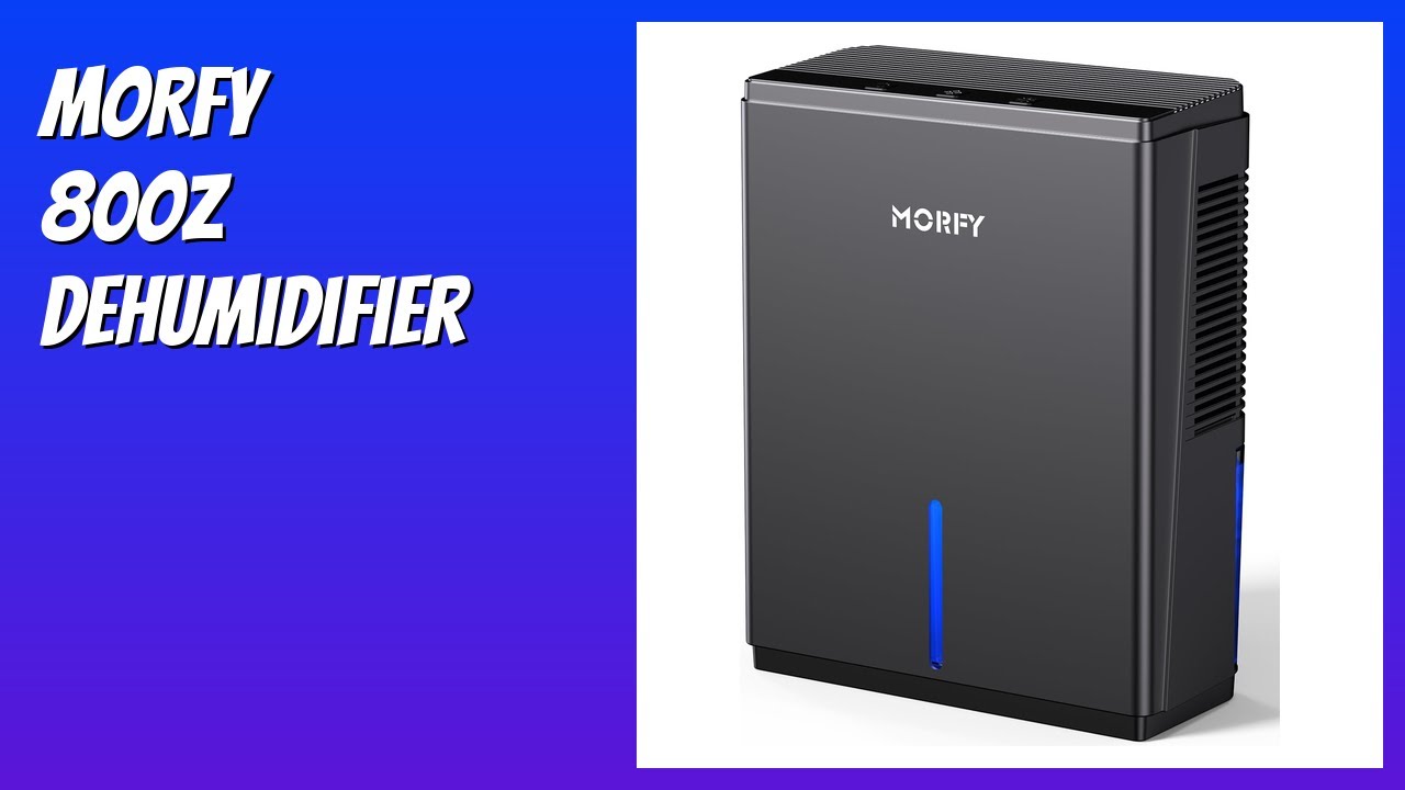REVIEW (2025): MORFY 80oz Dehumidifier. Features - YouTube