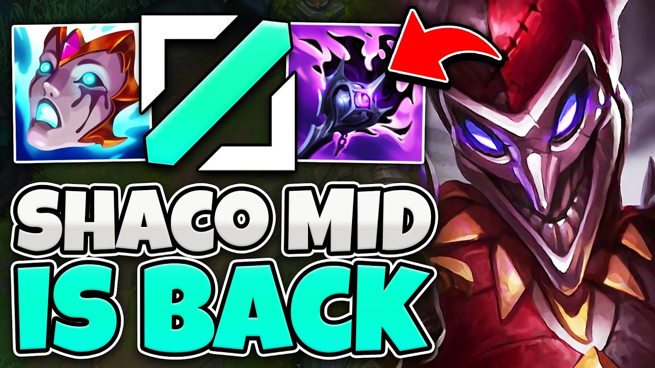 I AM ADDICTED TO PLAYING SHACO MID! (MY NEW ROLE?) - YouTube