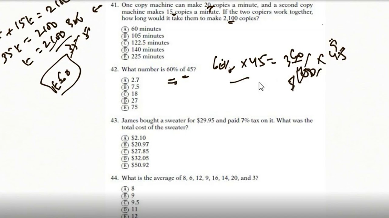Work Average Basic Maths practice 2020 assignment - YouTube