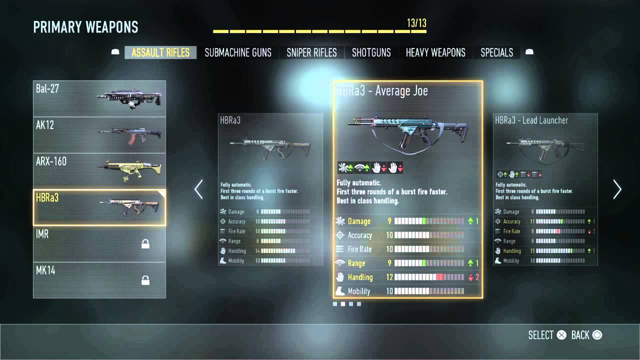 Call Of Duty Advanced Warfare Best Class Setups Youtube