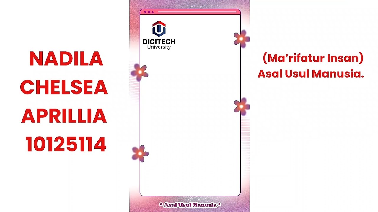 Materi (Ma’rifatur Insan), Asal Usul Manusia - YouTube