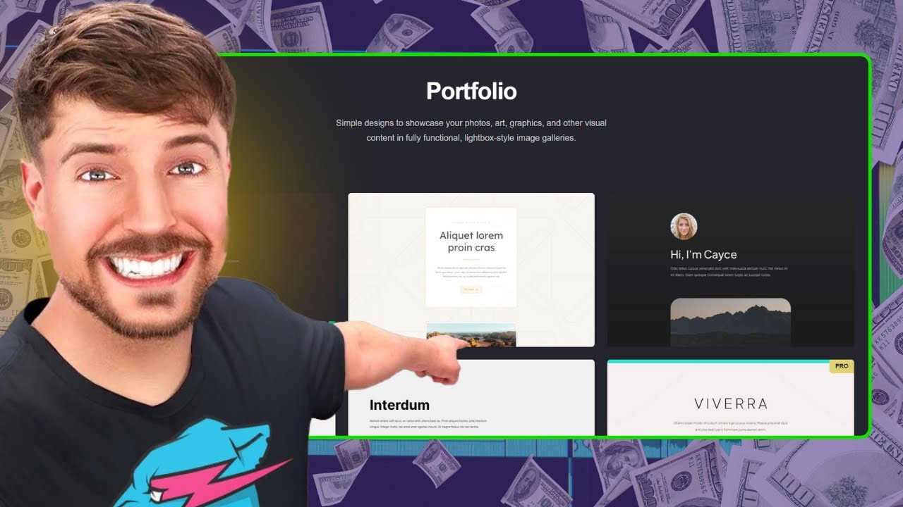 Free website for Video Editing portfolio || Carrd.co Tutorial In Hindi ...