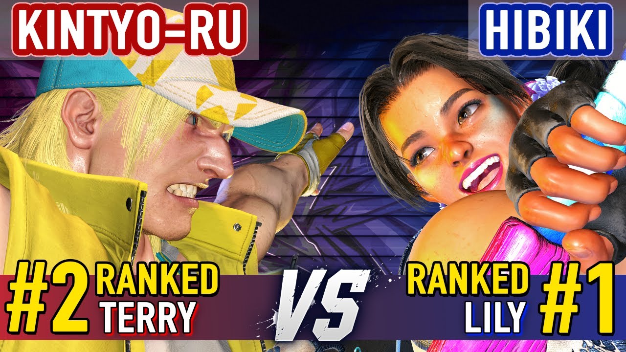 SF6 KINTYO-RU (#2 Ranked Terry) vs HIBIKI (#1 Ranked Lily) Street Fighter 6 High Level Gameplay ...
