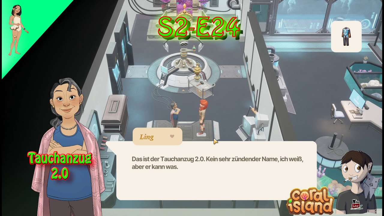 Coral Island S2 E24 Tauchanzug 2.0....🤿🤿... - YouTube