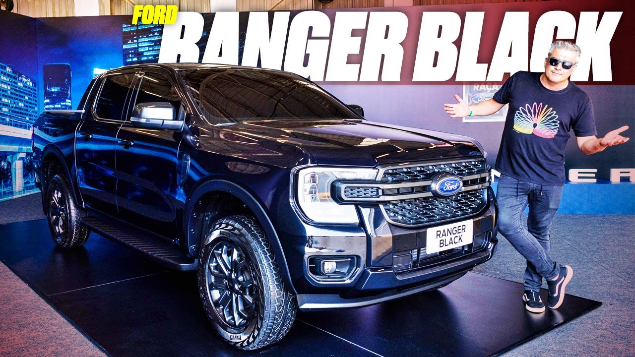 Nova Ford Ranger Black 2025 - PREÇO? MOTOR? TRAÇÃO 4X4? CÂMBIO? TUDO ...