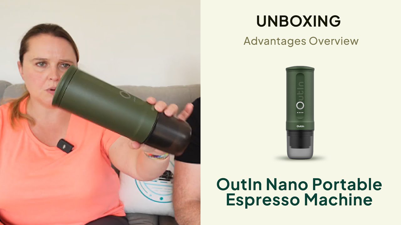 Unboxing the OutIn Nano Portable Espresso Machine | Advantages Overview - YouTube