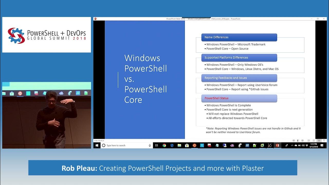 Creating PowerShell Projects and more with Plaster by Rob Pleau - YouTube