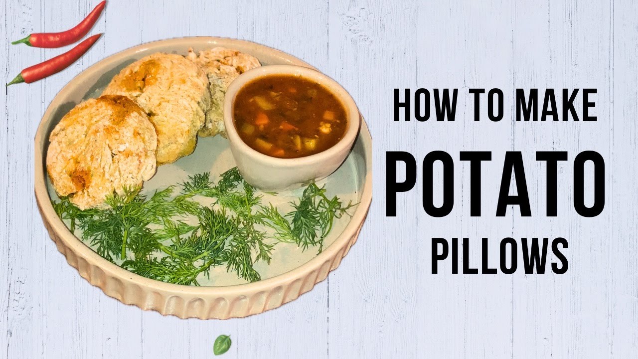 Flaming Potato Pillows/ Oven-Baked Potatoes Bread Mom's recipe! - YouTube