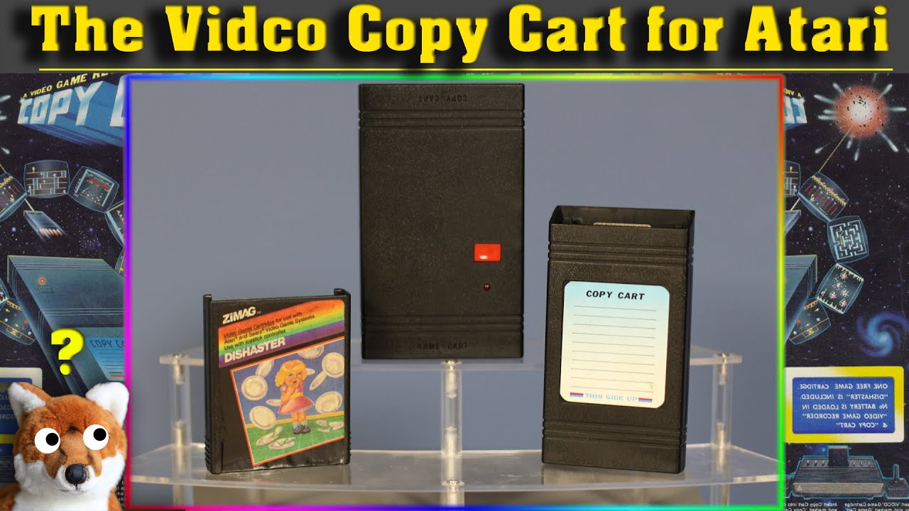 The Vidco Copy Cart for the Atari 2600 (1983) - YouTube