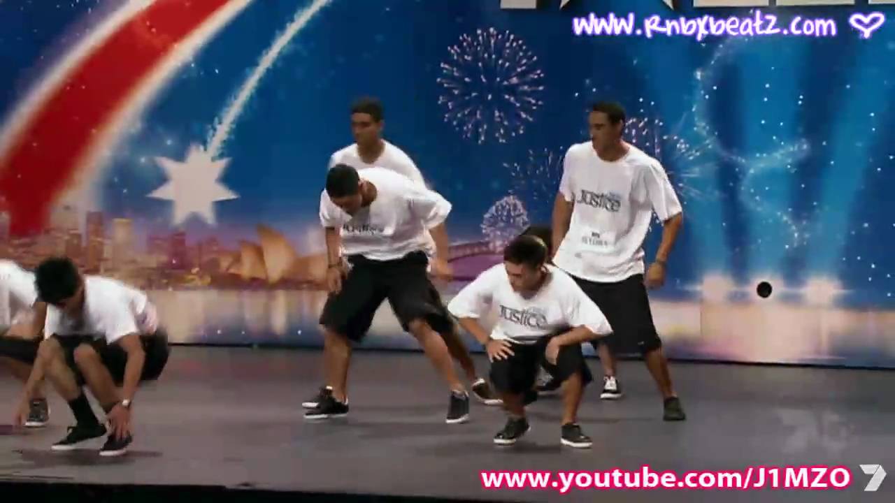 Australia's Got Talent - Justice Dance Crew - YouTube