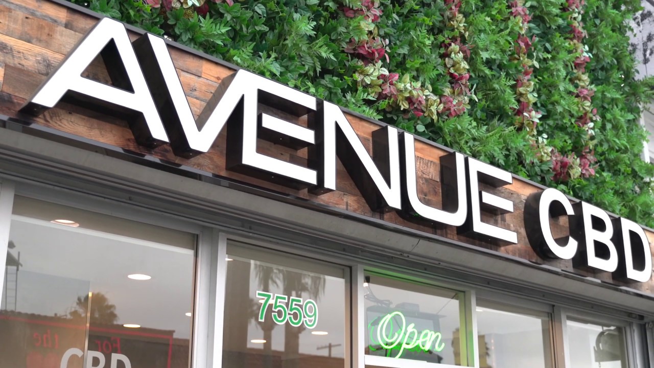 Avenue CBD Store on Melrose Ave. - YouTube