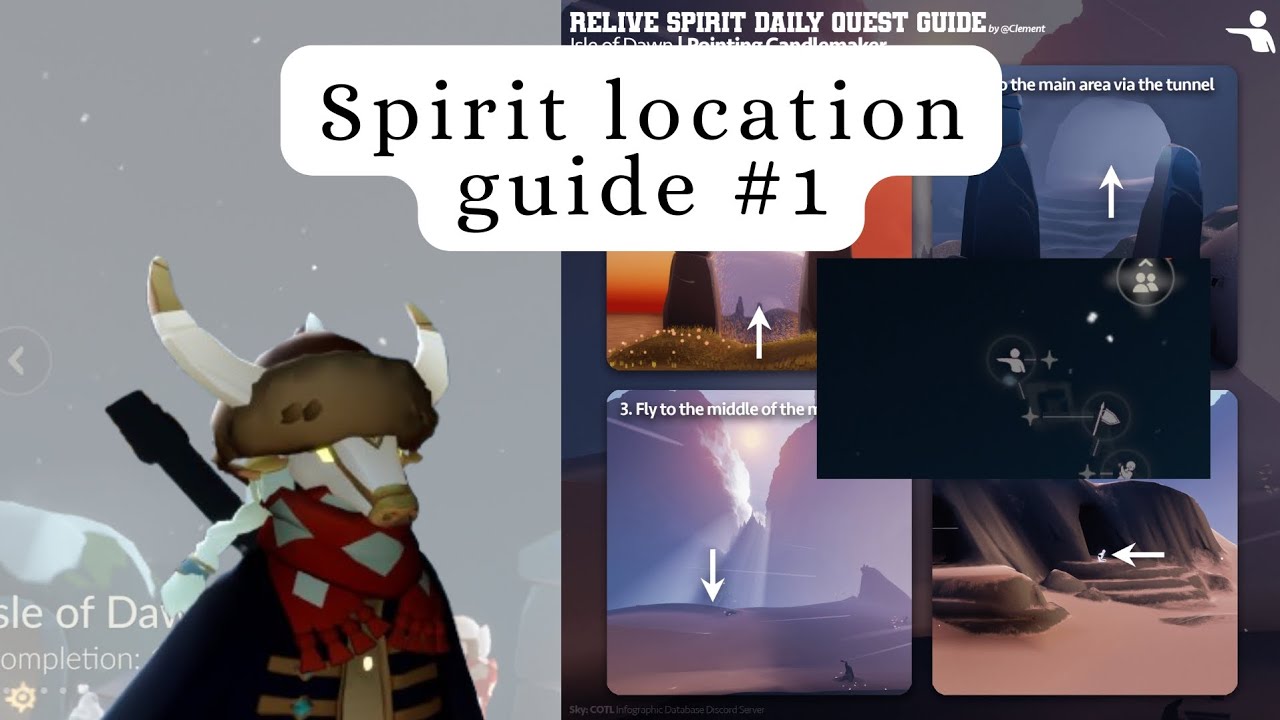 Spirit location guide Skykid Teteh #1 Pointing Candlemaker - YouTube