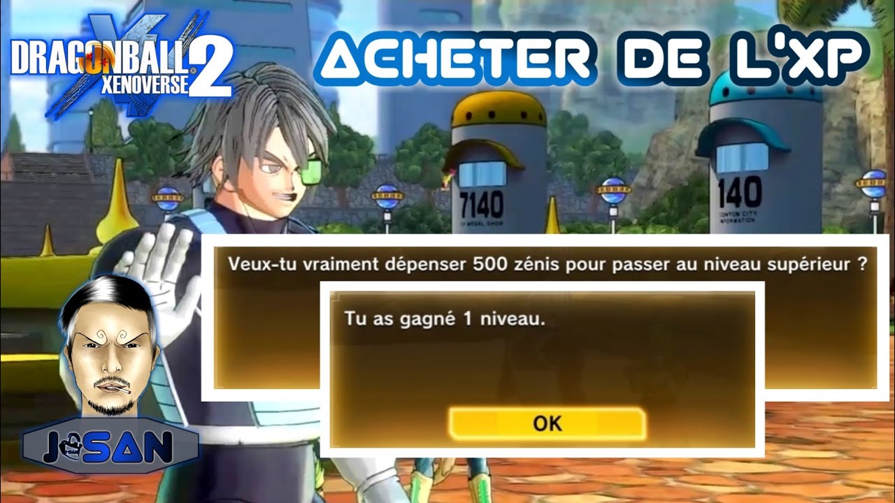 ACHETER DE L'XP AUPRÈS DE TOSOK SUR DRAGON BALL XENOVERSE 2 - YouTube
