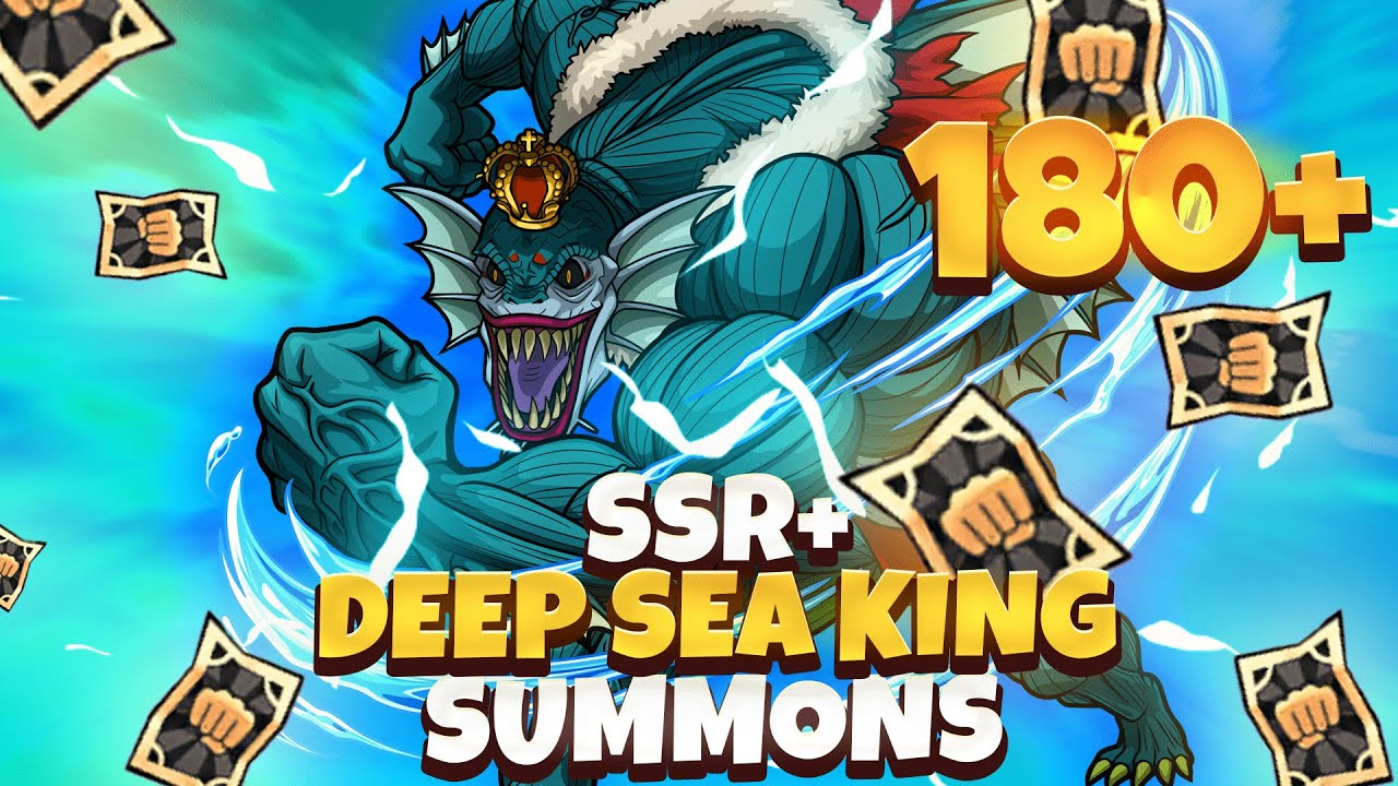 SSR+ DEEP SEA KING LIVE PULLS!! | One Punch Man The Strongest Global ...