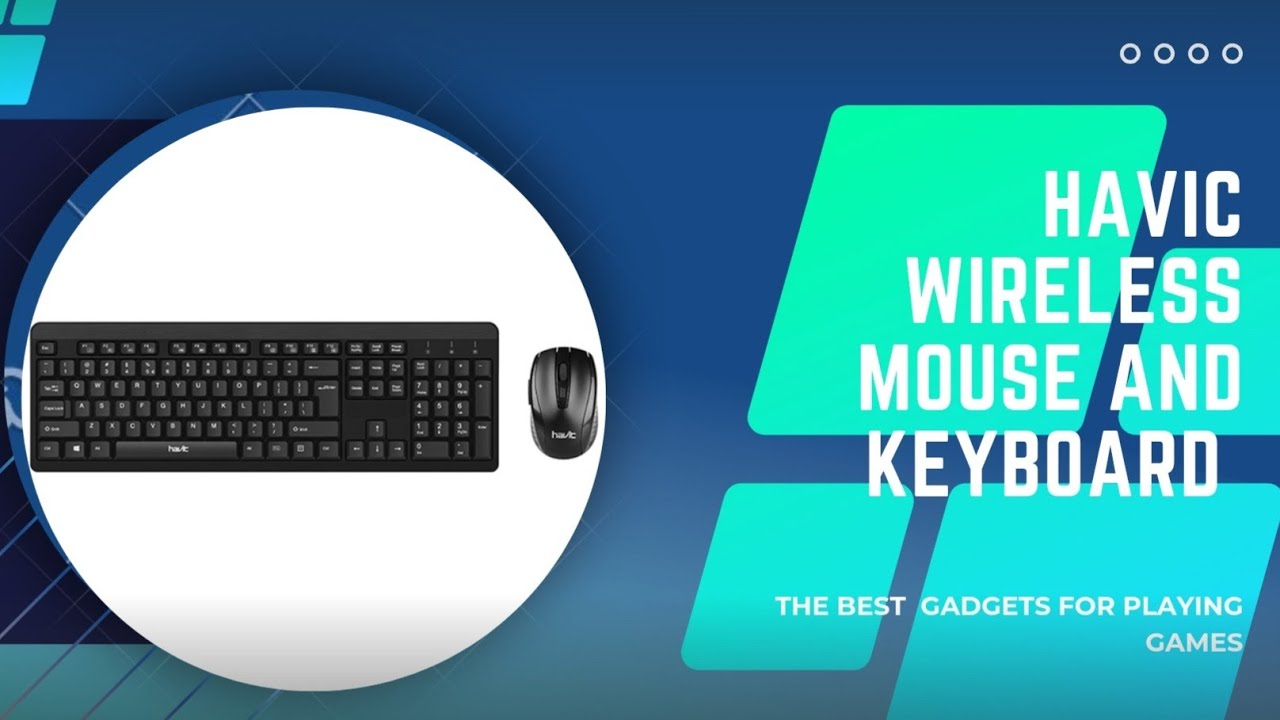 Havic wireless mouse & Keyboard.. - YouTube