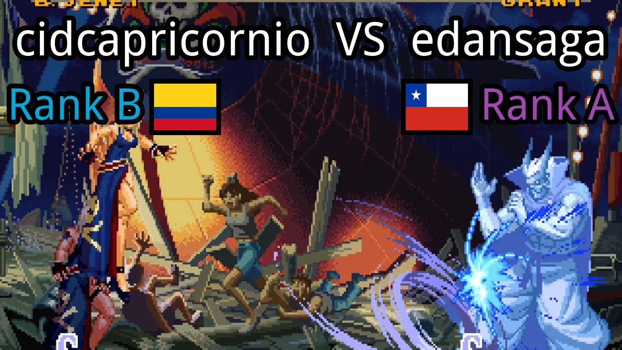 Garou - Mark of the Wolves: cidcapricornio (CO, Rank B) vs edansaga (CL ...