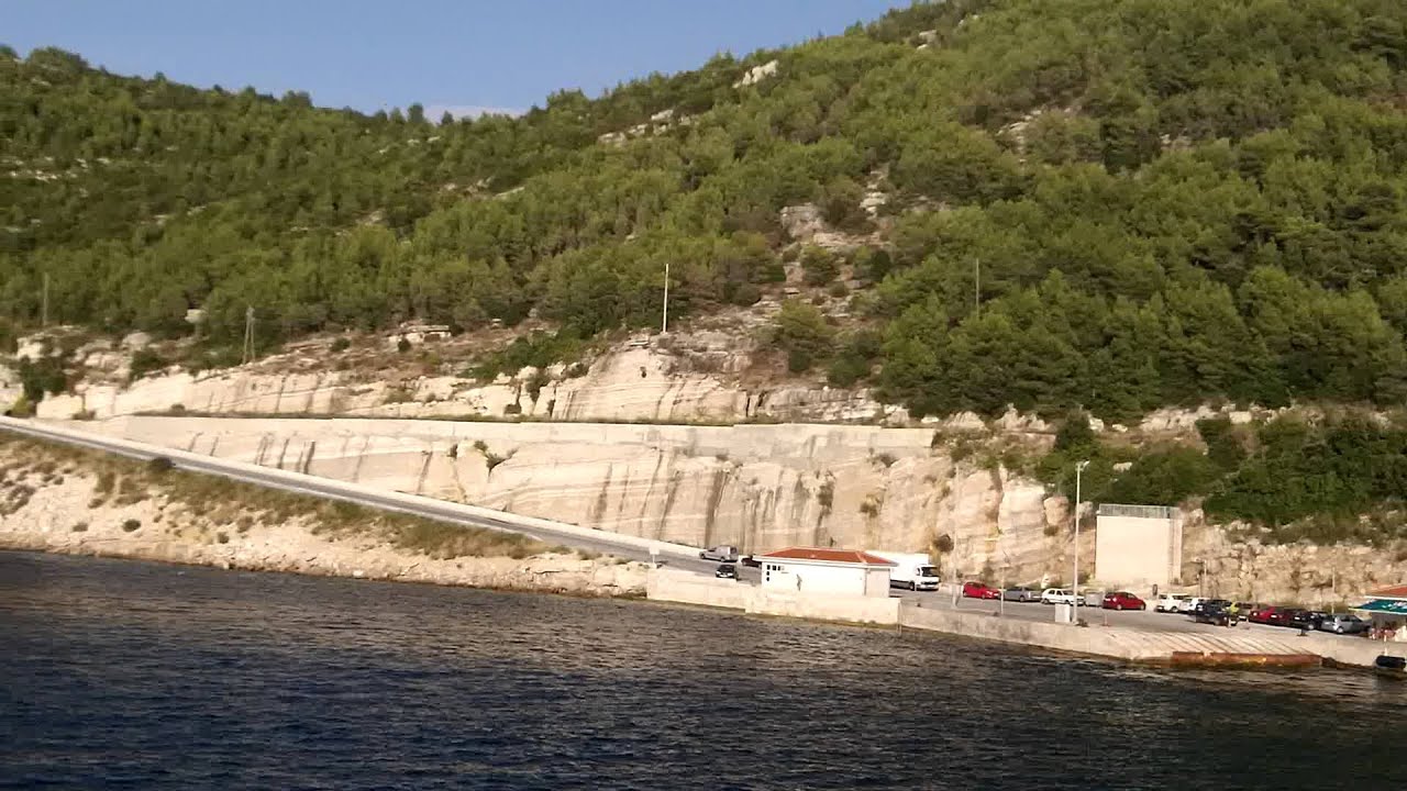 trajekt Prapratno-Sobra (Mljet) - YouTube