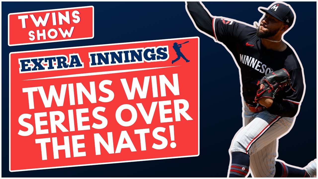 Minnesota Twins WIN series over the Washington Nationals - YouTube