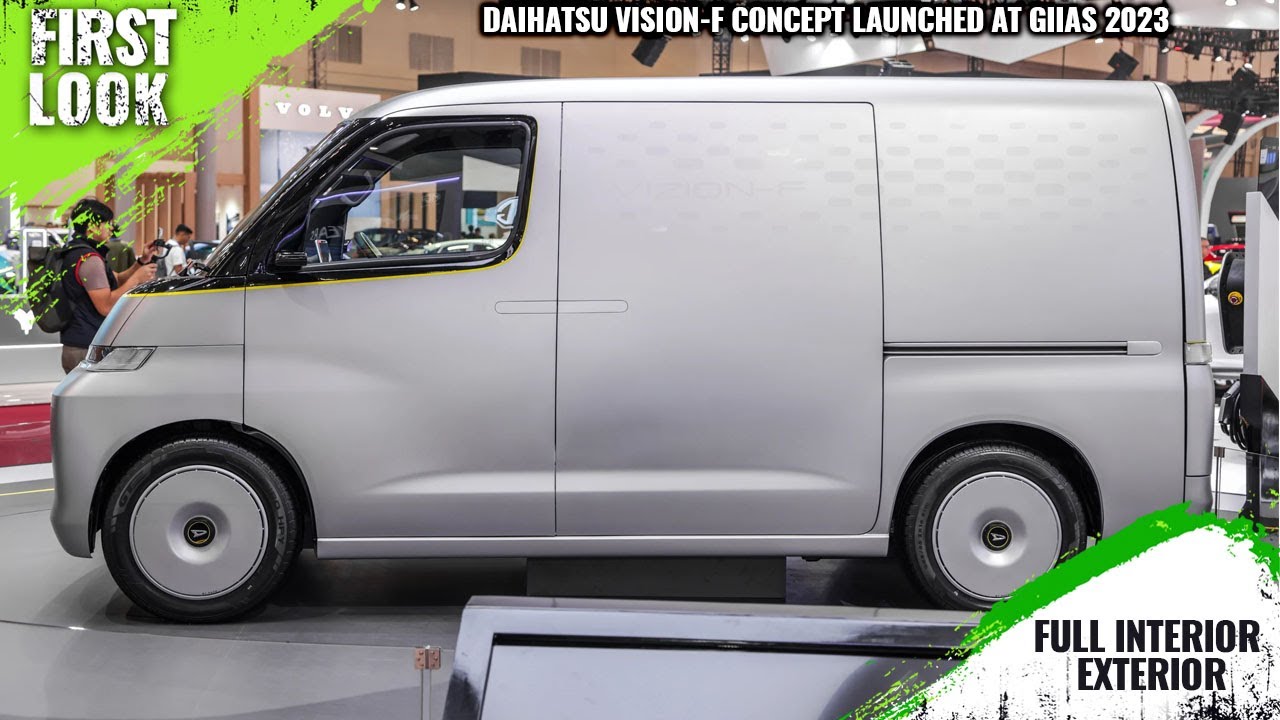 Daihatsu Vision-F Concept With 200 Km EV Range Launched At GIIAS 2023 ...