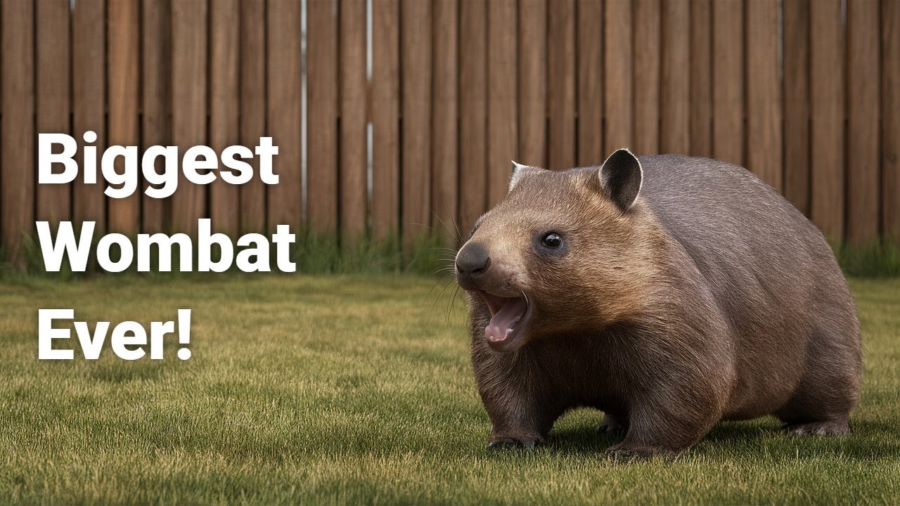 The Wombat: Nature's Hilarious Tank - YouTube