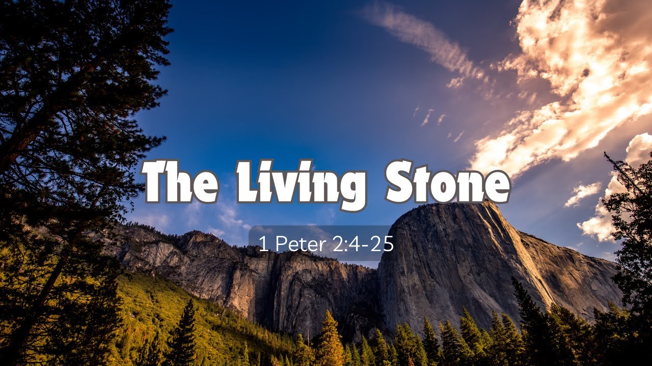 The Living Stone | 1 Peter 2:4-25 - YouTube
