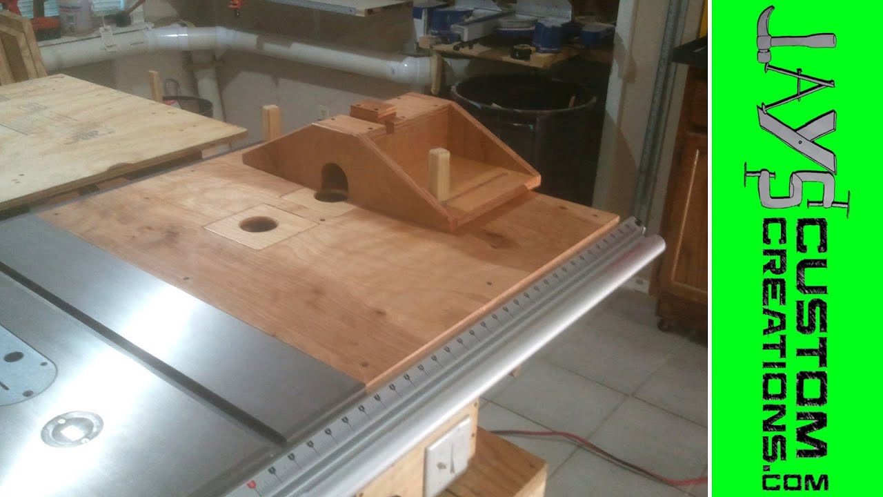 Making my dual router table - 086 - YouTube