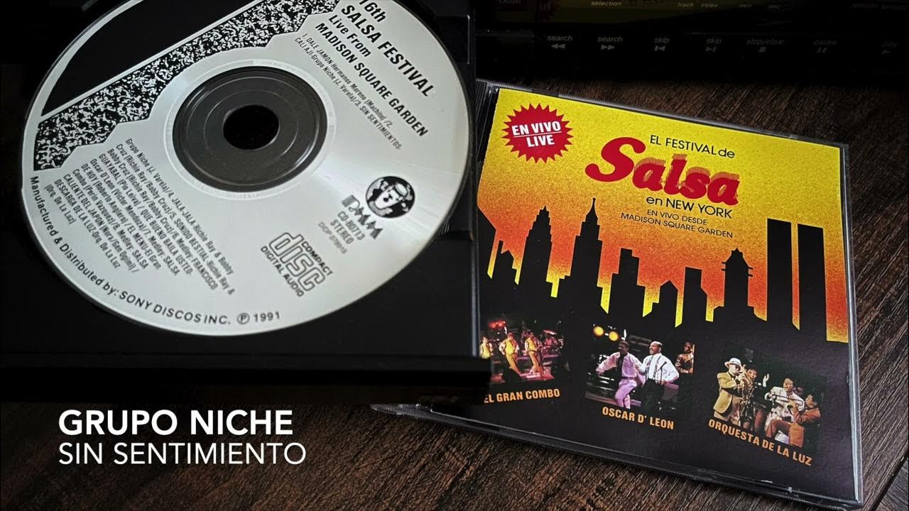 03. Sin sentimiento - GRUPO NICHE (Festival de Salsa en New York - 1991 ...