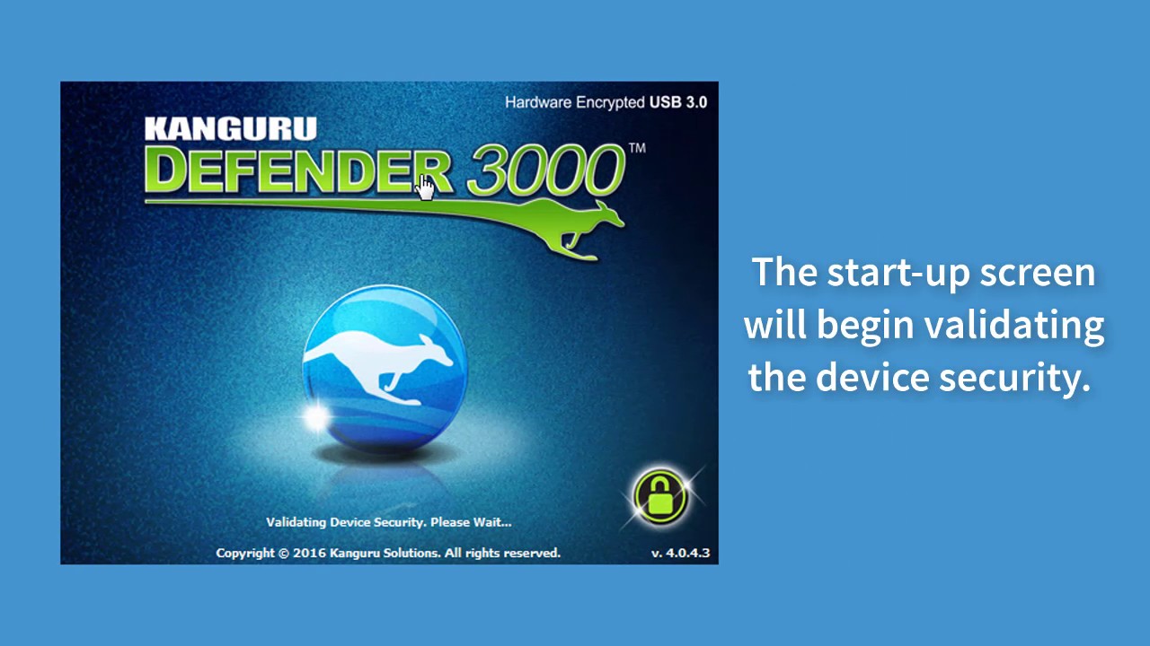 How to Easily Login and Logout of a Kanguru Defender Encrypted Drive ...